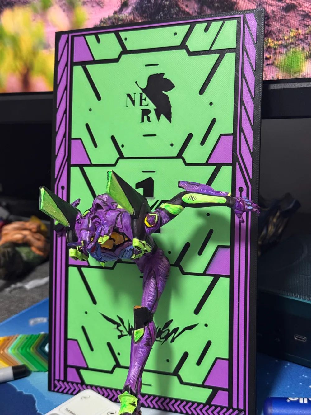 EVA 01 wall to mount by assasinscoming - MakerWorld