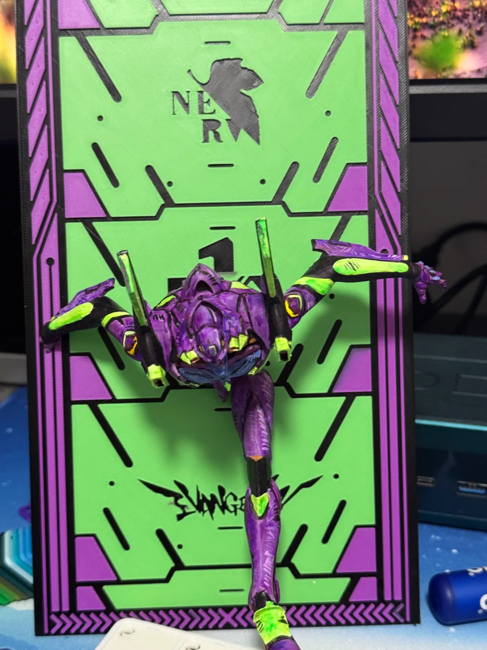 EVA 01 wall to mount by assasinscoming - MakerWorld