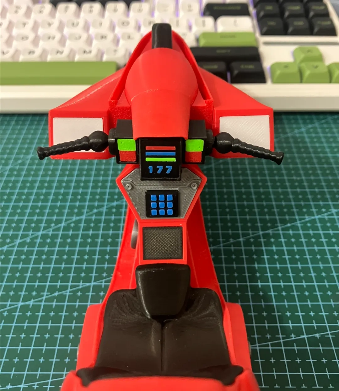 Akira_177 speedometer, crankshaft, wind deflector (modified and ...