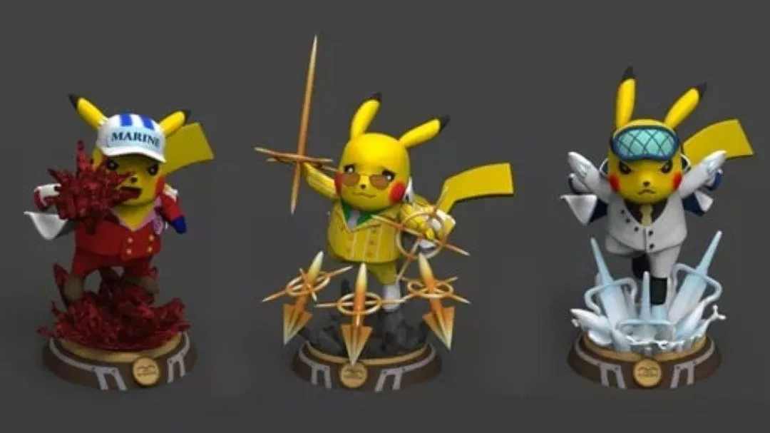 Pikachu cosplay series - Three Great Admirals of the Navy by 码喽2号 ...