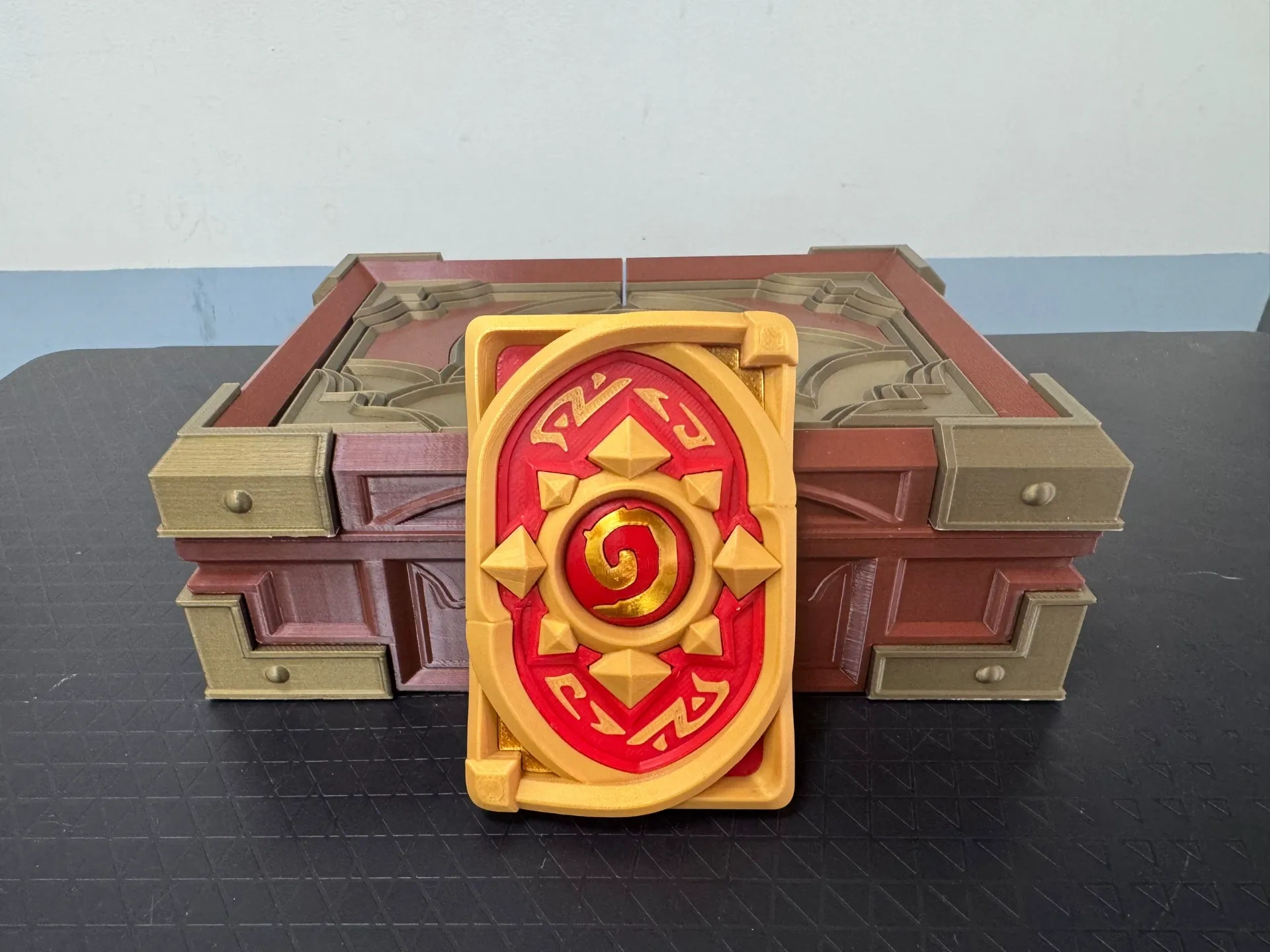 Hearthstone Ragnaros Card Back Fridge Magnet by 艾黎秋叶 - MakerWorld