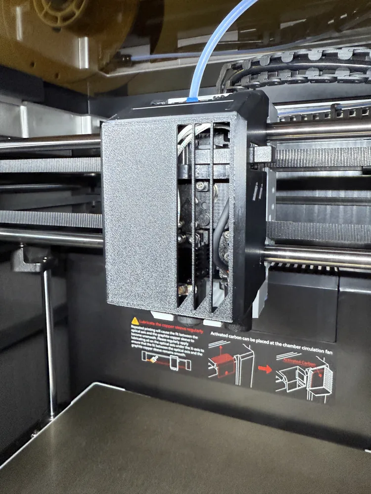 Qidi plus 4 toolhead air outlet front Remixed by F3L1X - MakerWorld