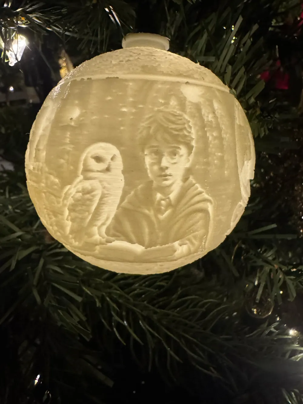 Harry Potter Lithophane Ornament by Shannon - MakerWorld