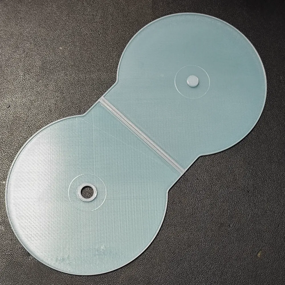 3D printed CD case by 吧唧熊 MakerWorld: Download Free 3D Models