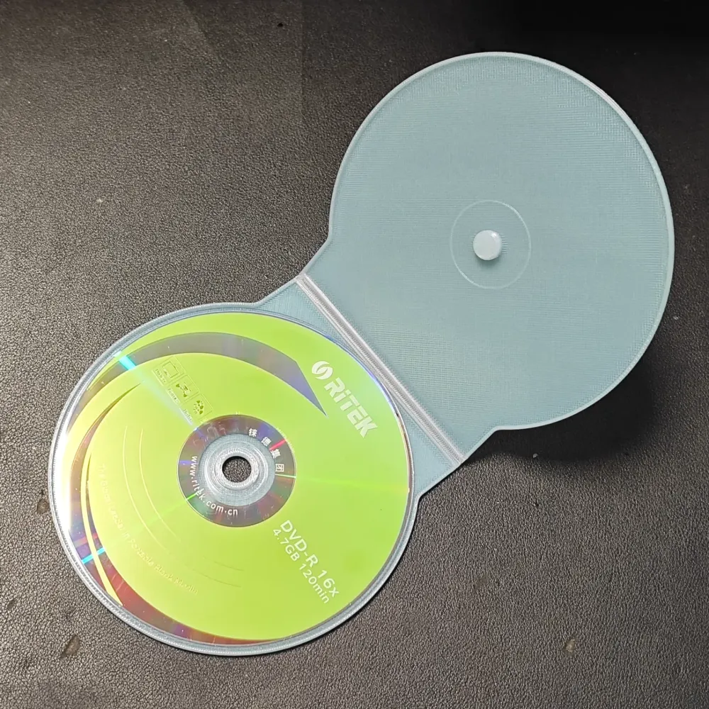 3D printed CD case by 吧唧熊 MakerWorld: Download Free 3D Models