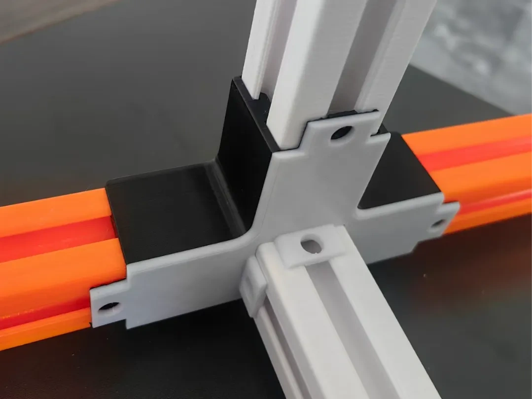3030 Aluminum Extrusion Four-Way Connector (Reinforced for Bend ...