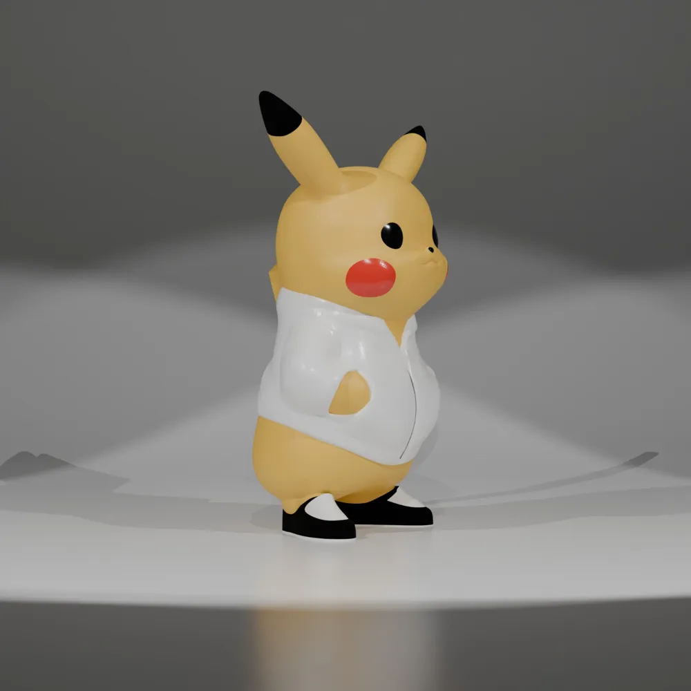 Pikachu in Streetwear by SolidG MakerWorld: Download Free 3D Models