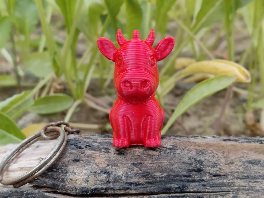 COW KEYRING CUTIES - Free 3D Print Model - MakerWorld