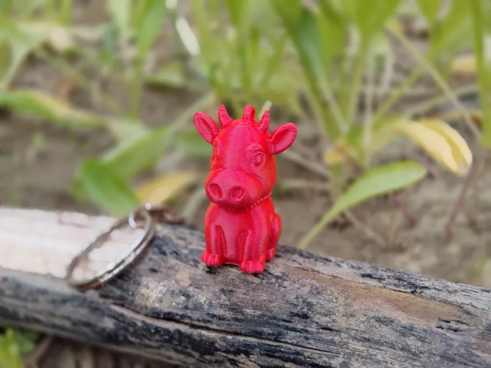 COW KEYRING CUTIES - Free 3D Print Model - MakerWorld