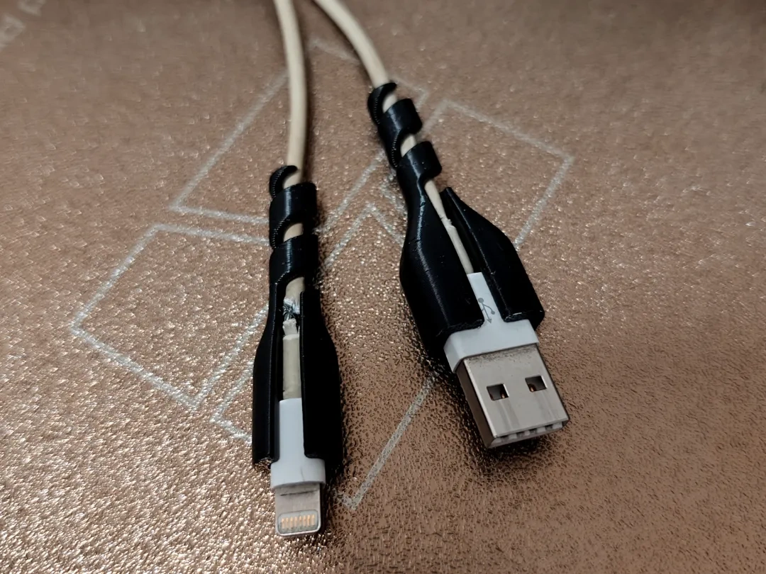Apple data cable head protector by user_1061083731 - MakerWorld