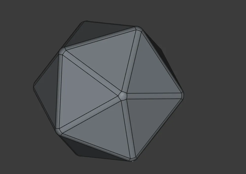 Freecad Icosahedron Icosaeder parametric by SPACE-pceeeee - MakerWorld