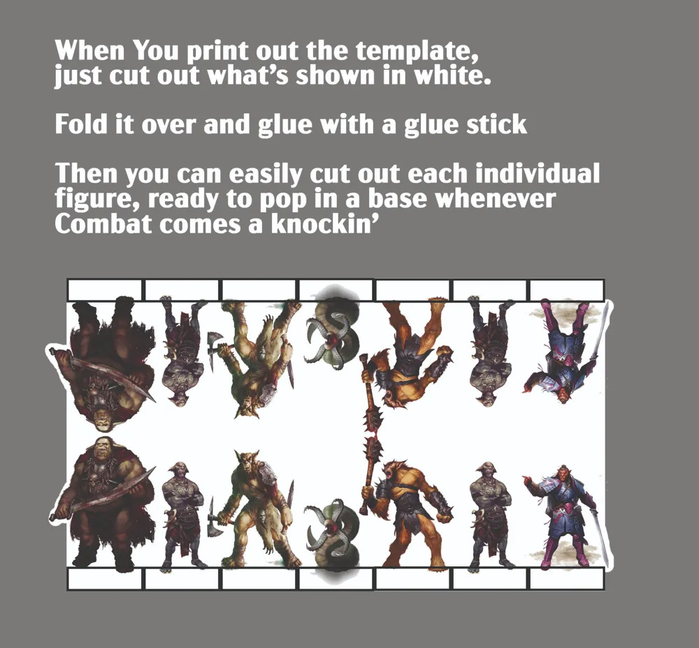 DnD Paper Mini Bases by Ciwi MakerWorld: Download Free 3D Models