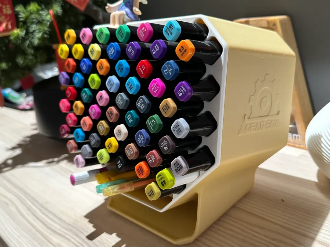 60-Color Marker Pen Storage Box by user_1001049688 - MakerWorld