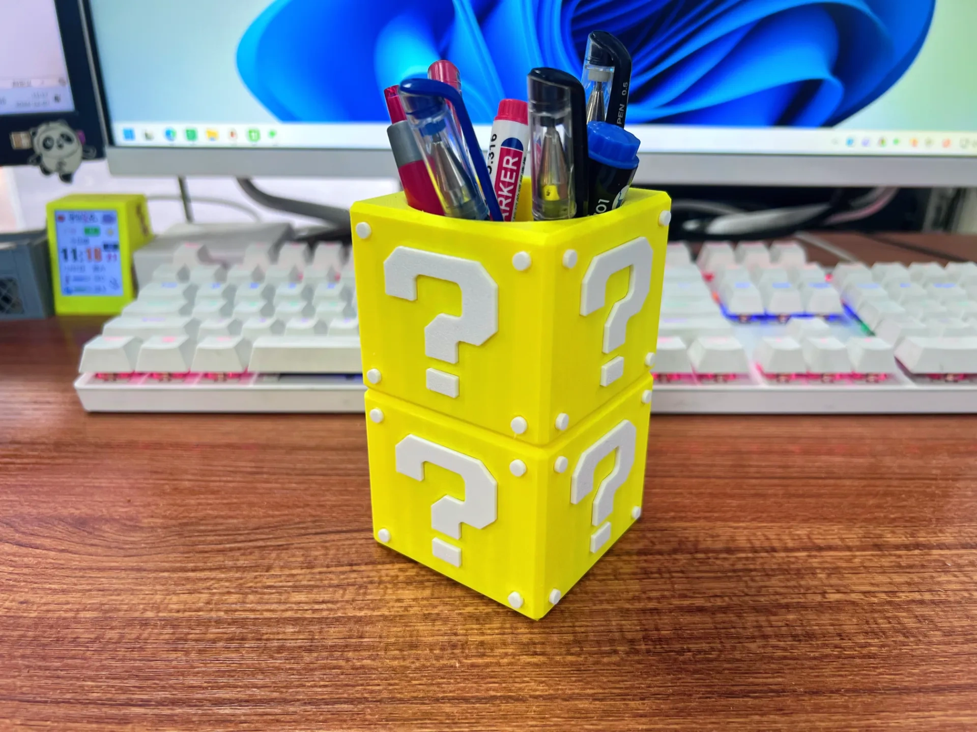 Mario Pen Holder Toothbrush Toothpaste Organizer by Cloud Sea - MakerWorld