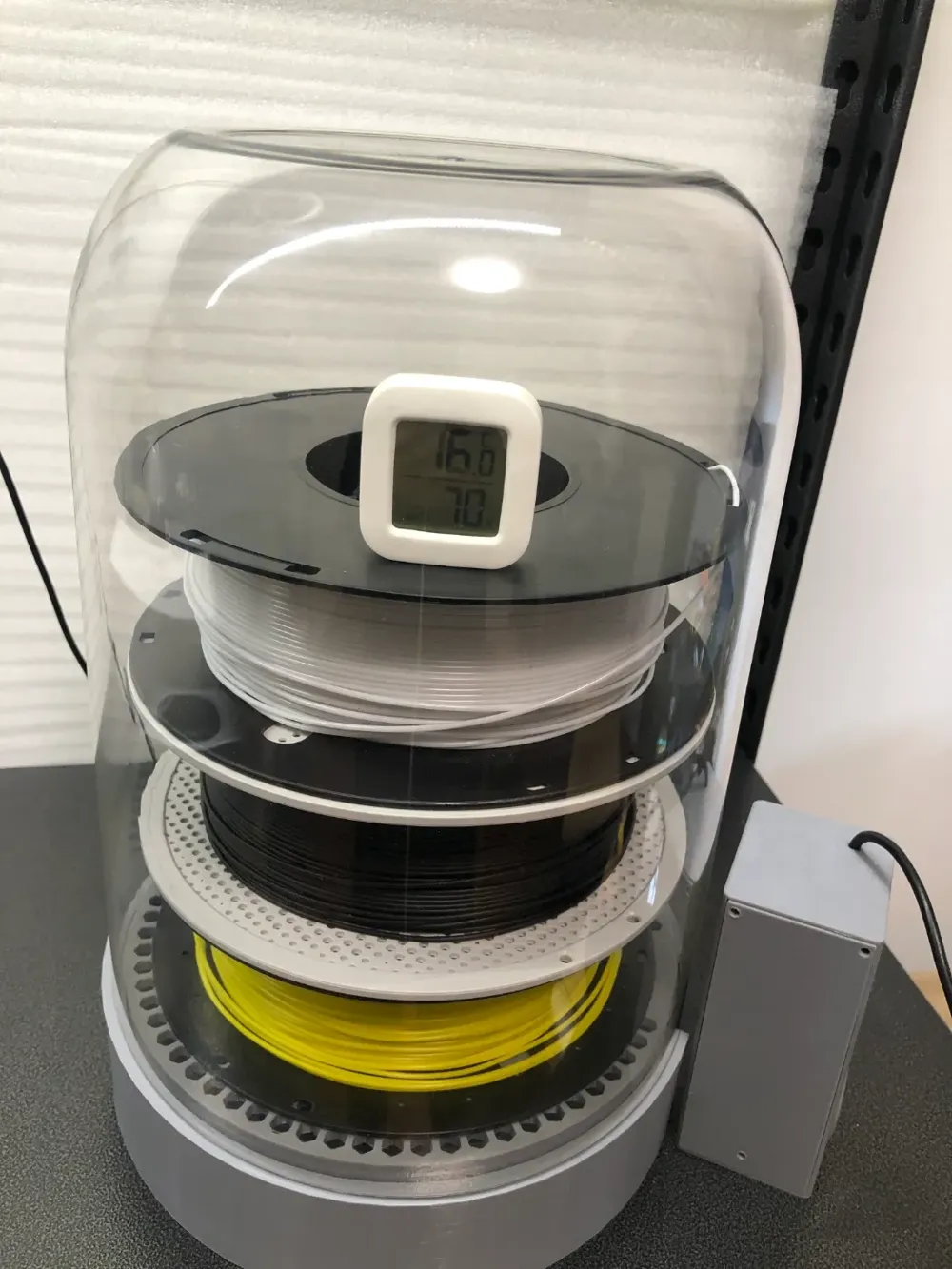 DIY filament drying box, 4 spools drying capacity by user_3693927017 ...