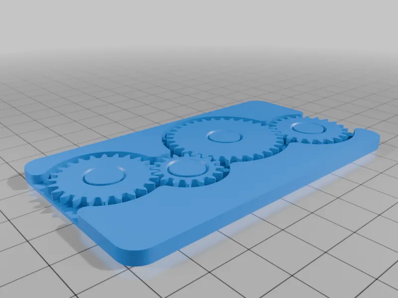 Print In Place Gear Card by Andy McComas-Baker - MakerWorld