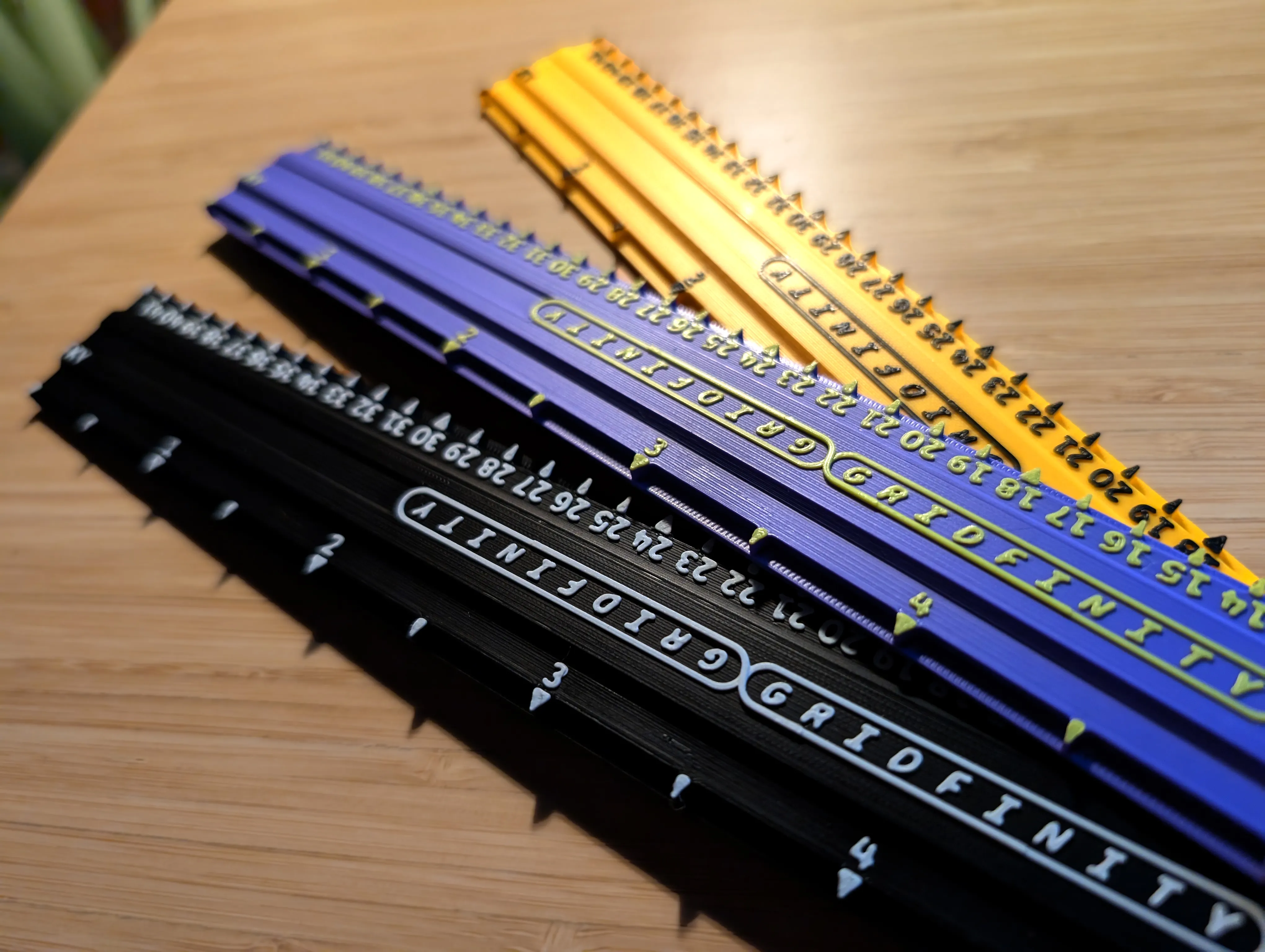 Gridfinity Ruler MKII [7 Unit Length] by engineering by coincidence ...