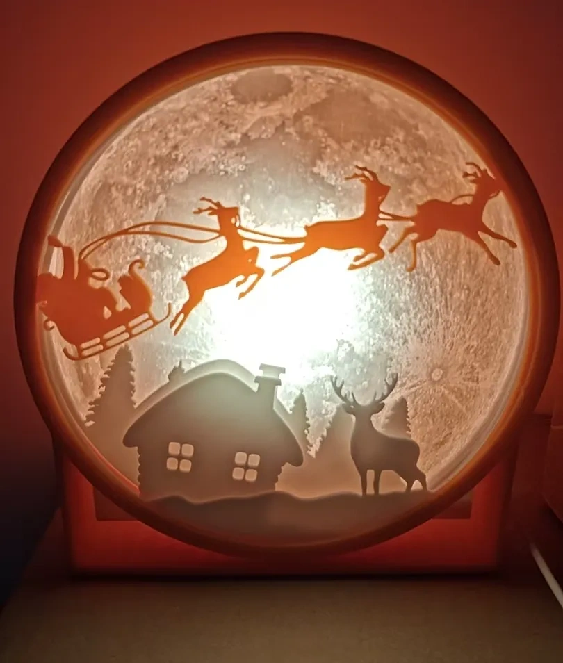 LED Santa Claus 001 by user_317117090 - MakerWorld