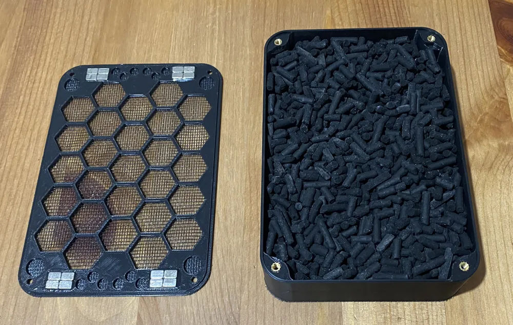 Bambu Labs X1C / P1S Secondary Carbon Filter by butcher9_9 MakerWorld ...