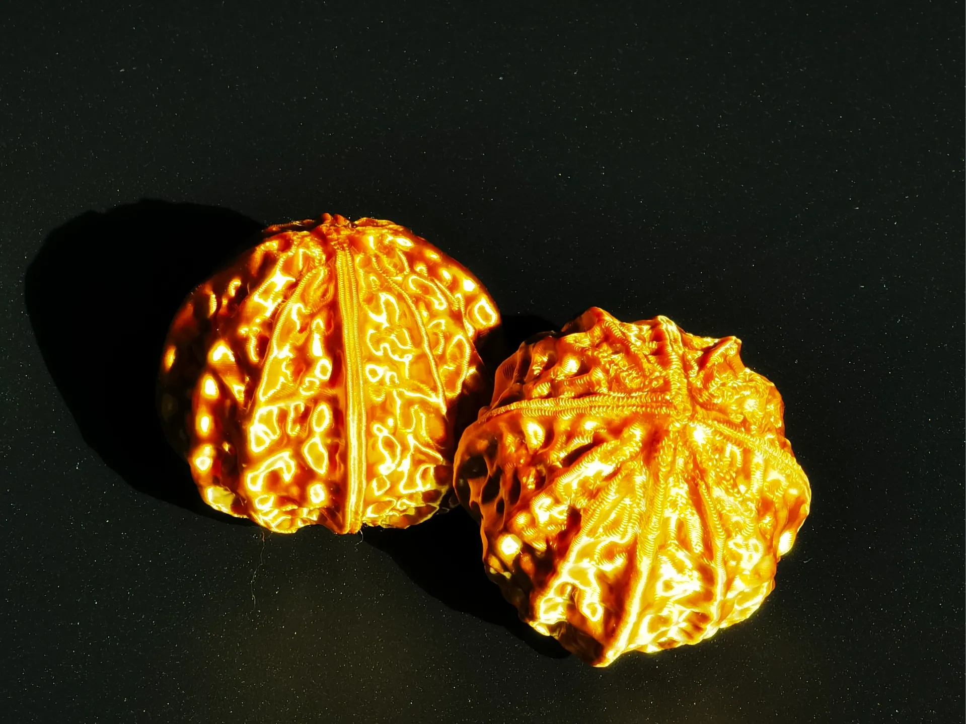 Four-sided Ghost Face King Kong Walnut by SAI_LISA - MakerWorld