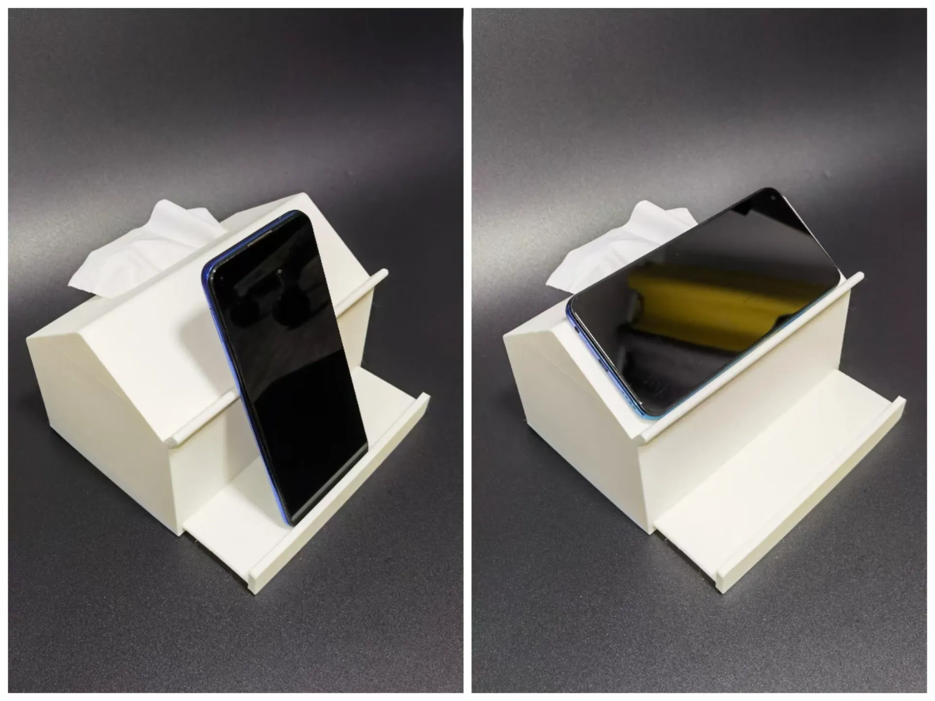Tissue Box Phone Holder by SAI_LISA - MakerWorld