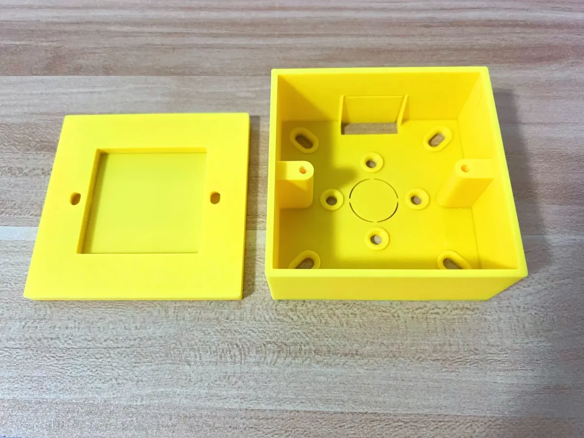 Raised 86-type switch socket junction box + blank cover plate for smart ...