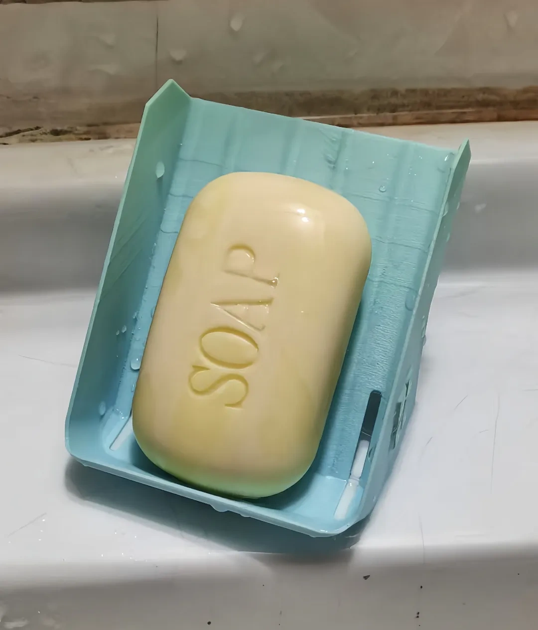 Soap box, sloped drainage, with bamboo logo (Slope style drainage) by ...