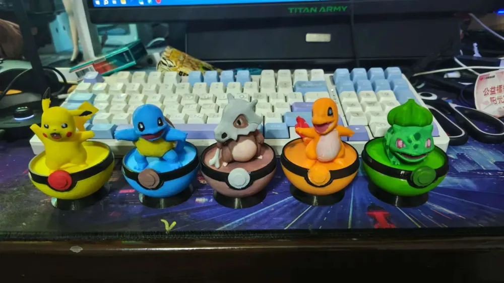 Pokémon Desktop Display Stand by 智绘尉来 - MakerWorld