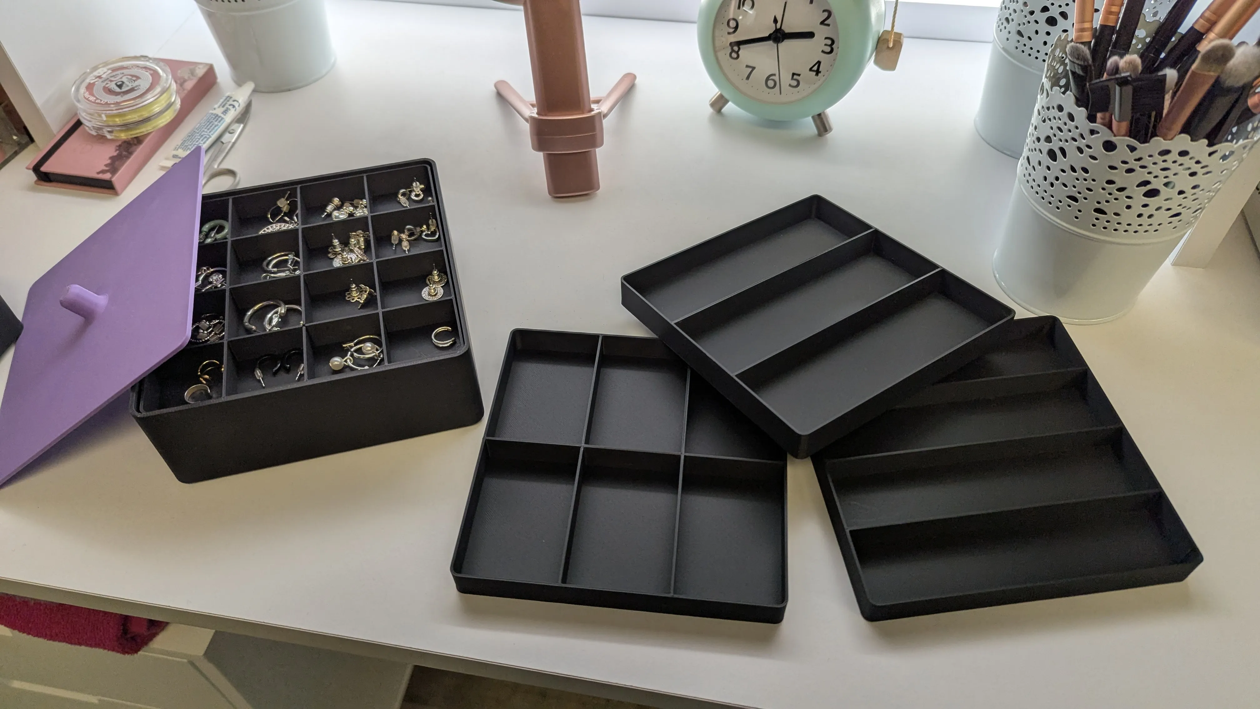 Jewellery Box with 3 Layer by Tinker.fun MakerWorld: Download Free 3D ...