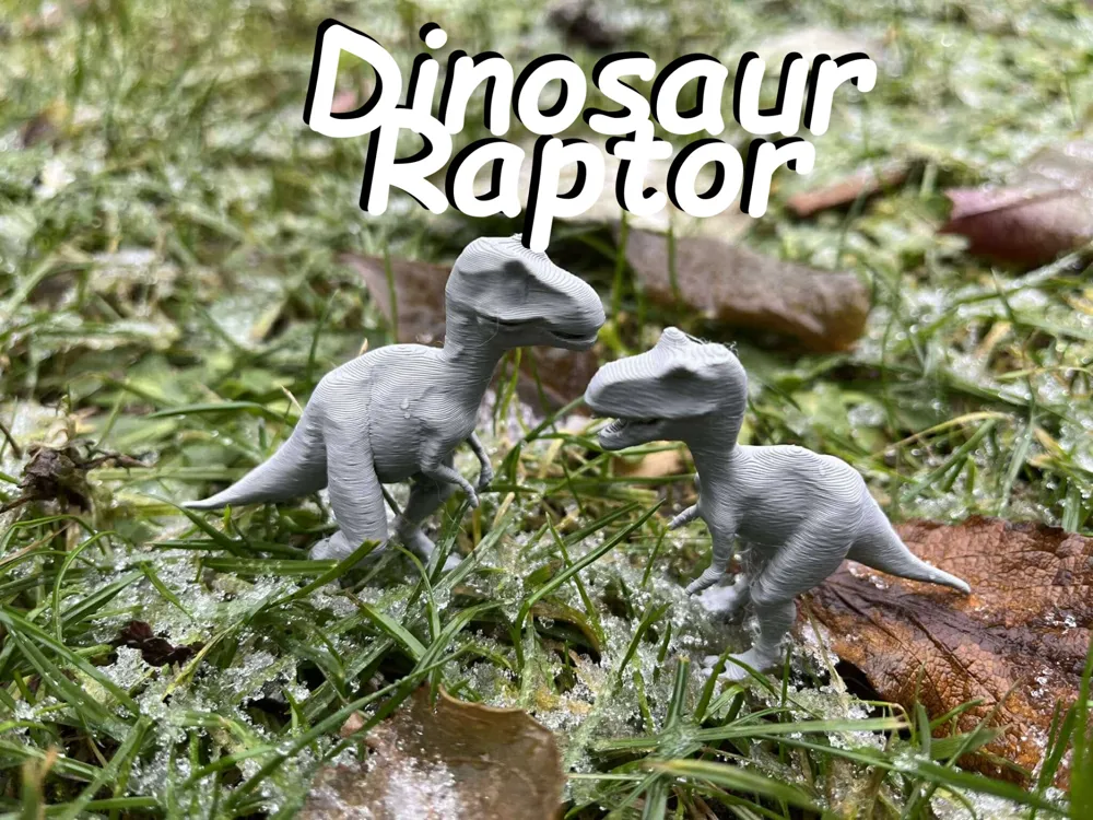 Dinosaur raptor by Ainon3Dprint - MakerWorld