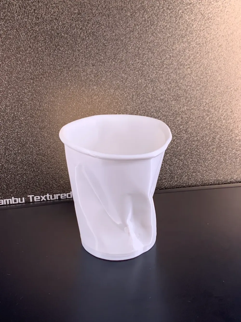 A crumpled paper cup by stubfish - MakerWorld