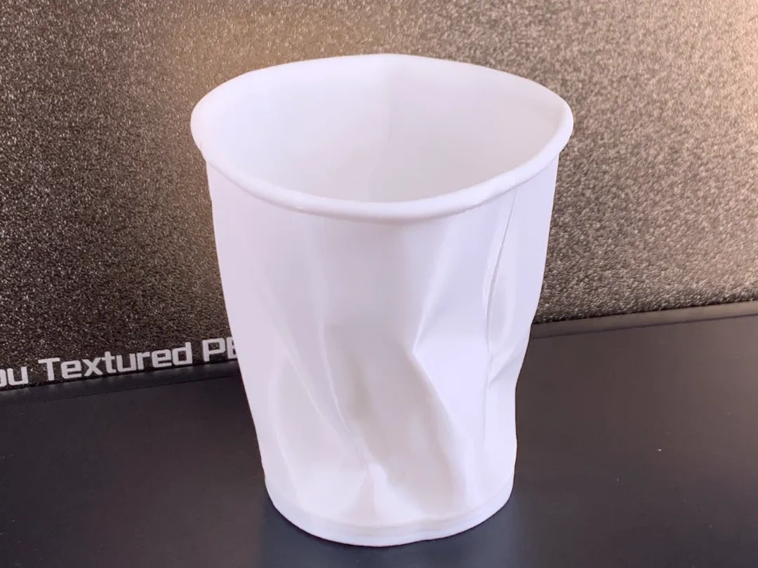 A crumpled paper cup by stubfish - MakerWorld