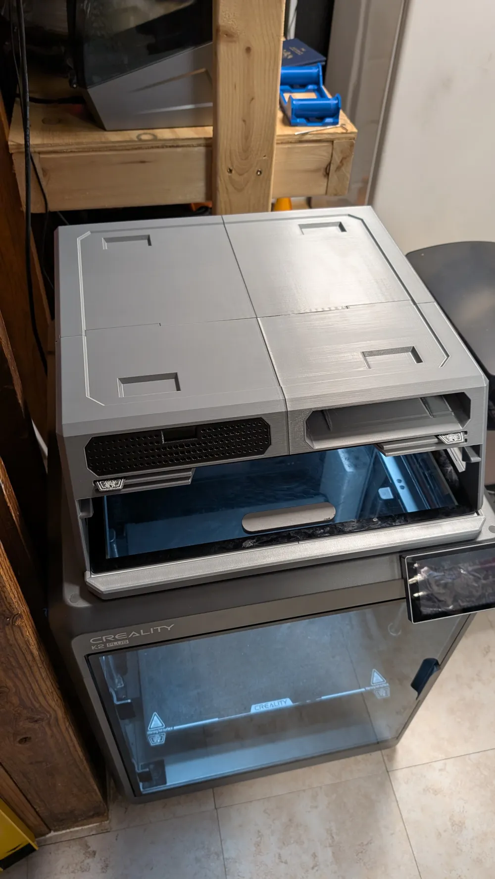 K2 Plus – CFS Riser, Ventilation, and Storage by Stranula MakerWorld ...