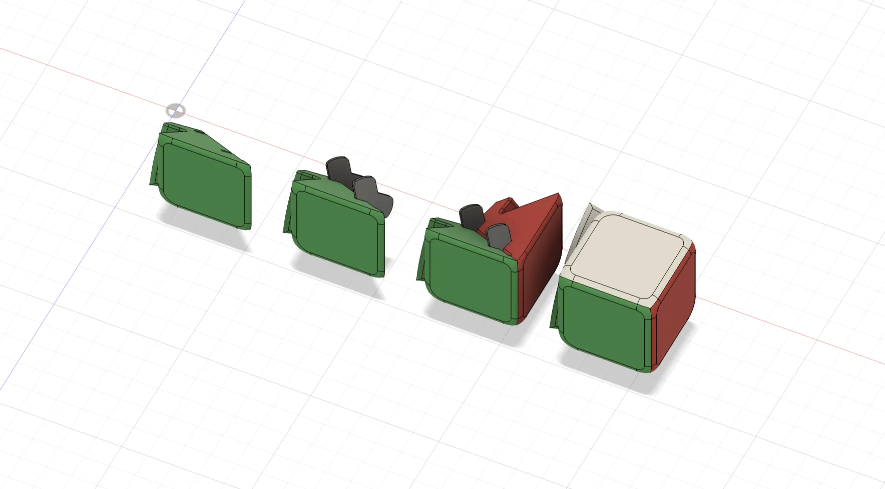 Rubik Style Cube Puzzle Style Colorblock by CZJ Studio MakerWorld ...