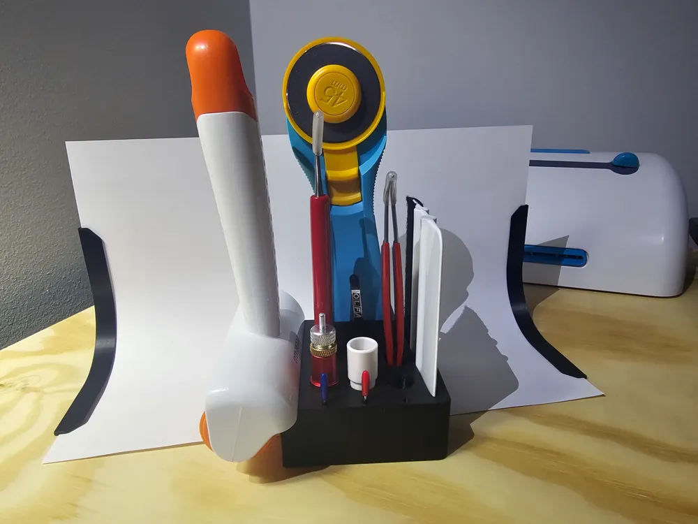 Siser juliet/romeo vinyl cutter tool storage by vVDarksidEVv - MakerWorld