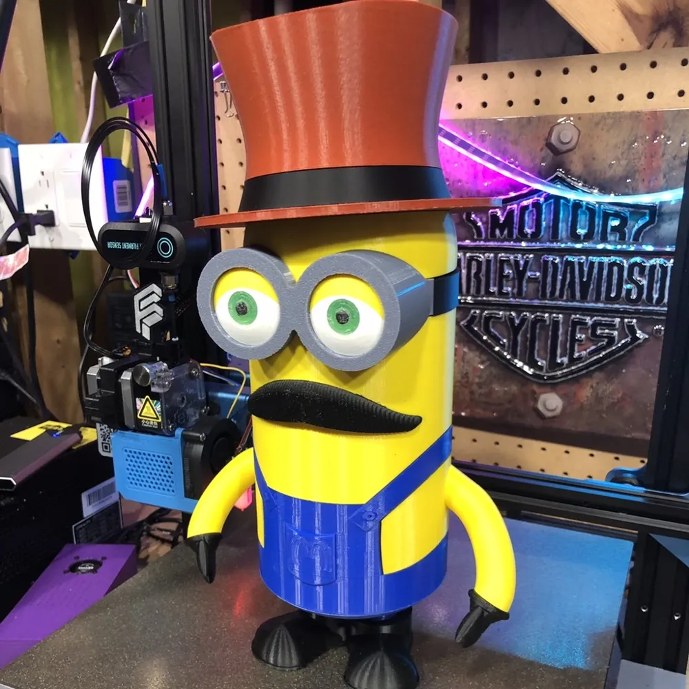 Minion Tim multicolor by Fhogphil - MakerWorld