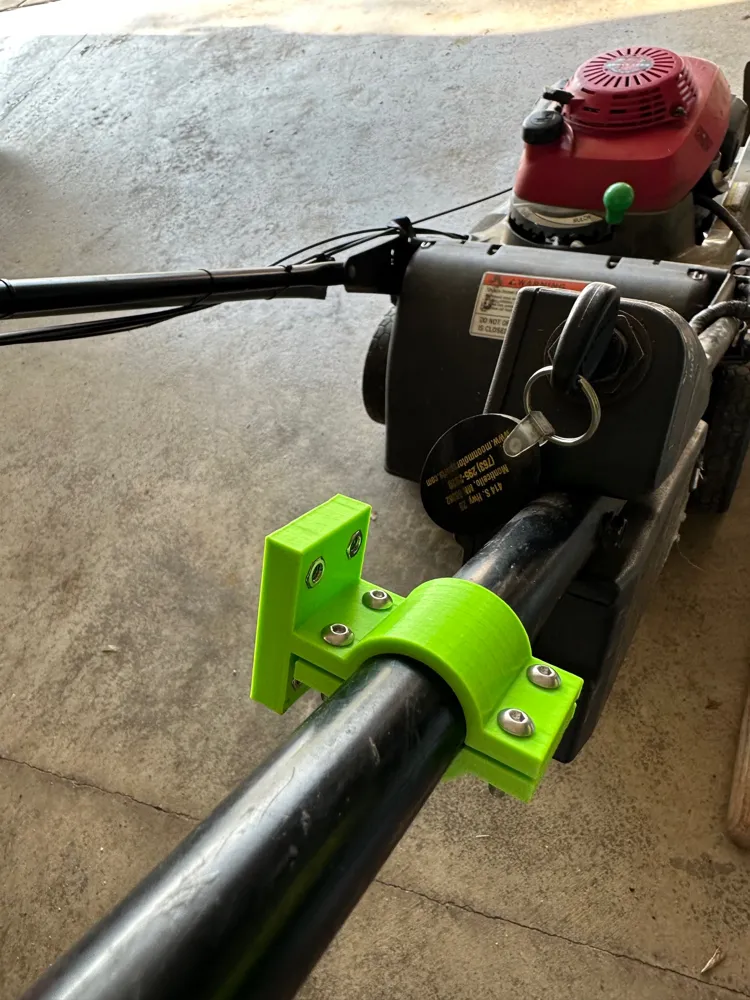 Lawn Mower Cup Holder Mount by Gohmanopolis - MakerWorld