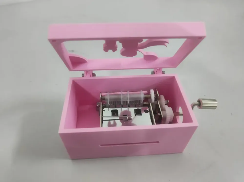 Fifteen-note hand-cranked music box by 辛勤的园丁 MakerWorld: Download Free ...