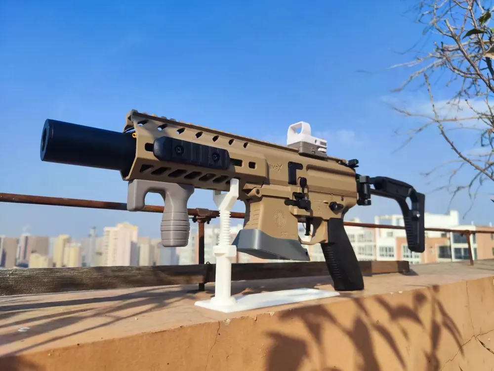 Universal Gun Rack, Quick Print by 彩虹 - MakerWorld