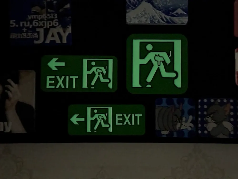 Emergency Exit - Cat Edition by MaoKing MakerWorld: Download Free 3D Models