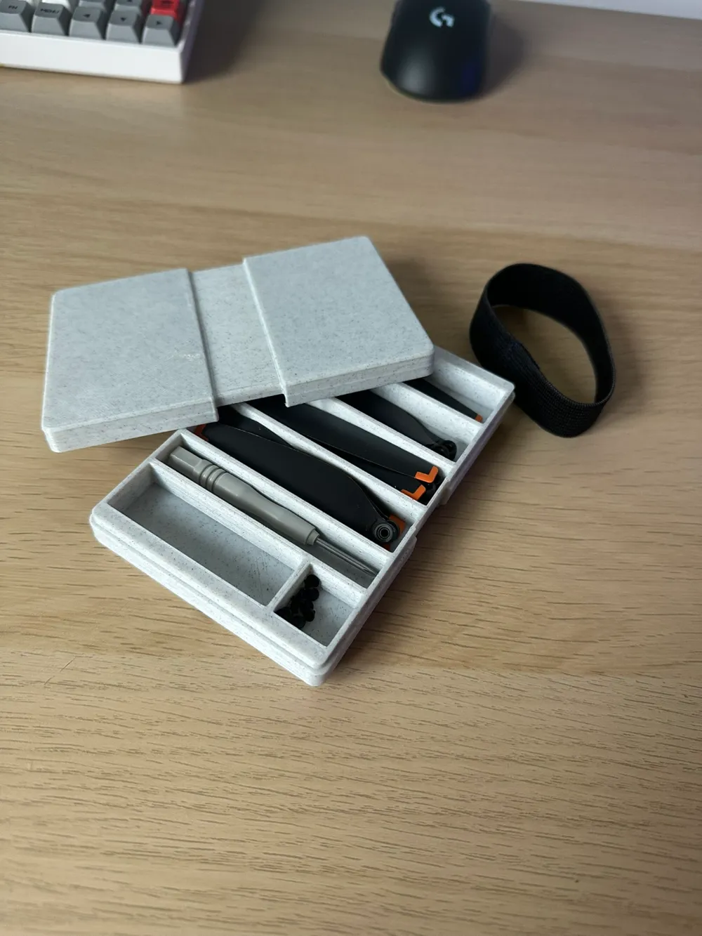 Gridfinity DJI mini3 Blades Box by HADES MakerWorld: Download Free 3D ...