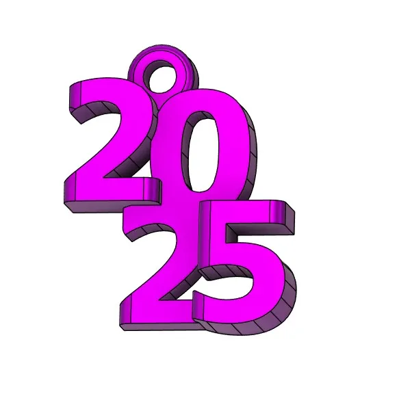 Keychain 2025 by Stefano17 MakerWorld: Download Free 3D Models