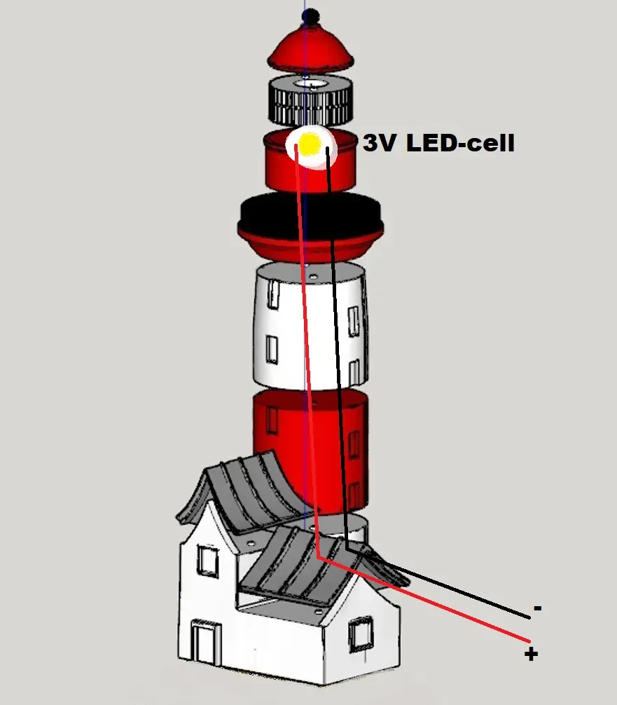 Functioning Lighthouse Remixed by Nico The Engineer - MakerWorld