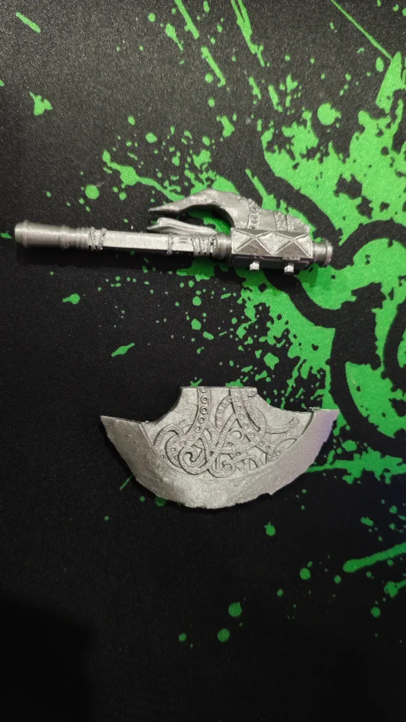 Pangu's Heaven-Opening Axe (Battle-Damaged Version) by user_302798553 ...