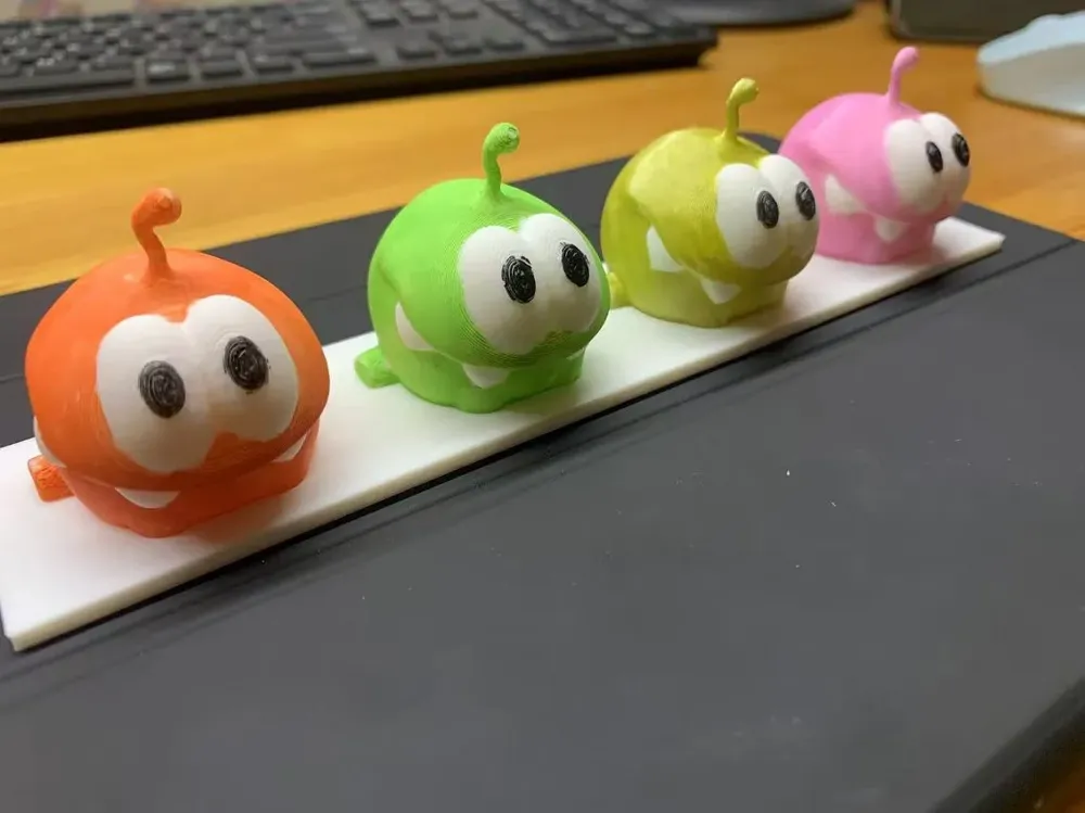Cut the Rope Monster - Om Nom - Free 3D Print Model - MakerWorld