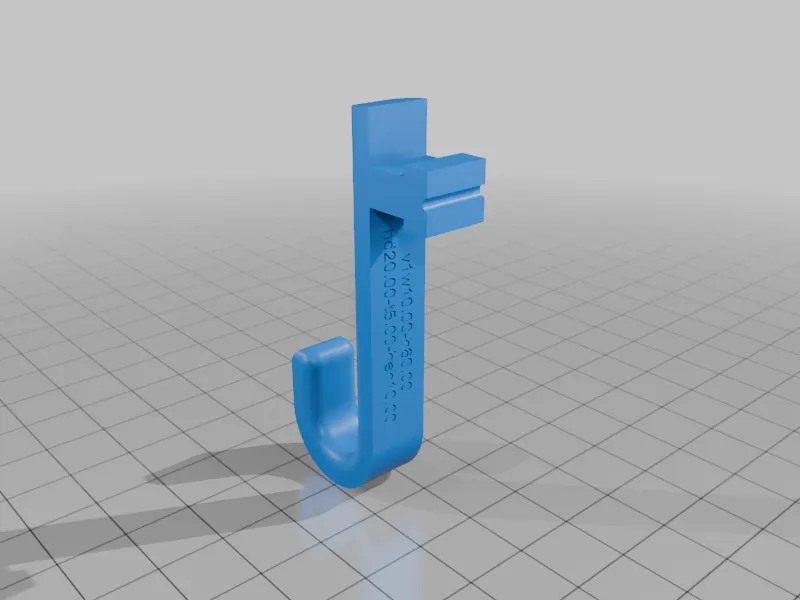 Hook French Cleat (Frenchfinity) Remixed by Bastelsaal MakerWorld ...