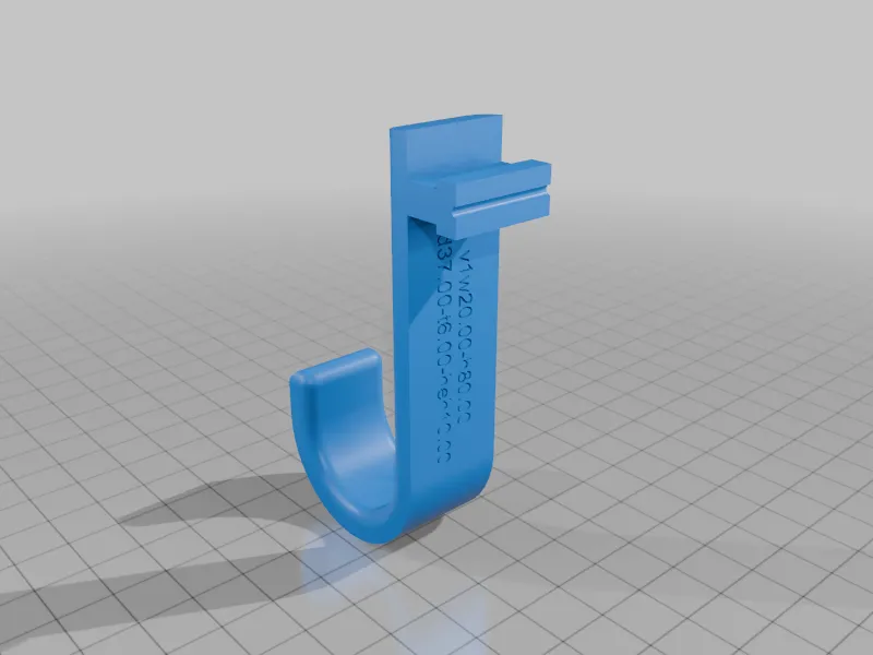 Hook French Cleat (Frenchfinity) Remixed by Bastelsaal MakerWorld ...