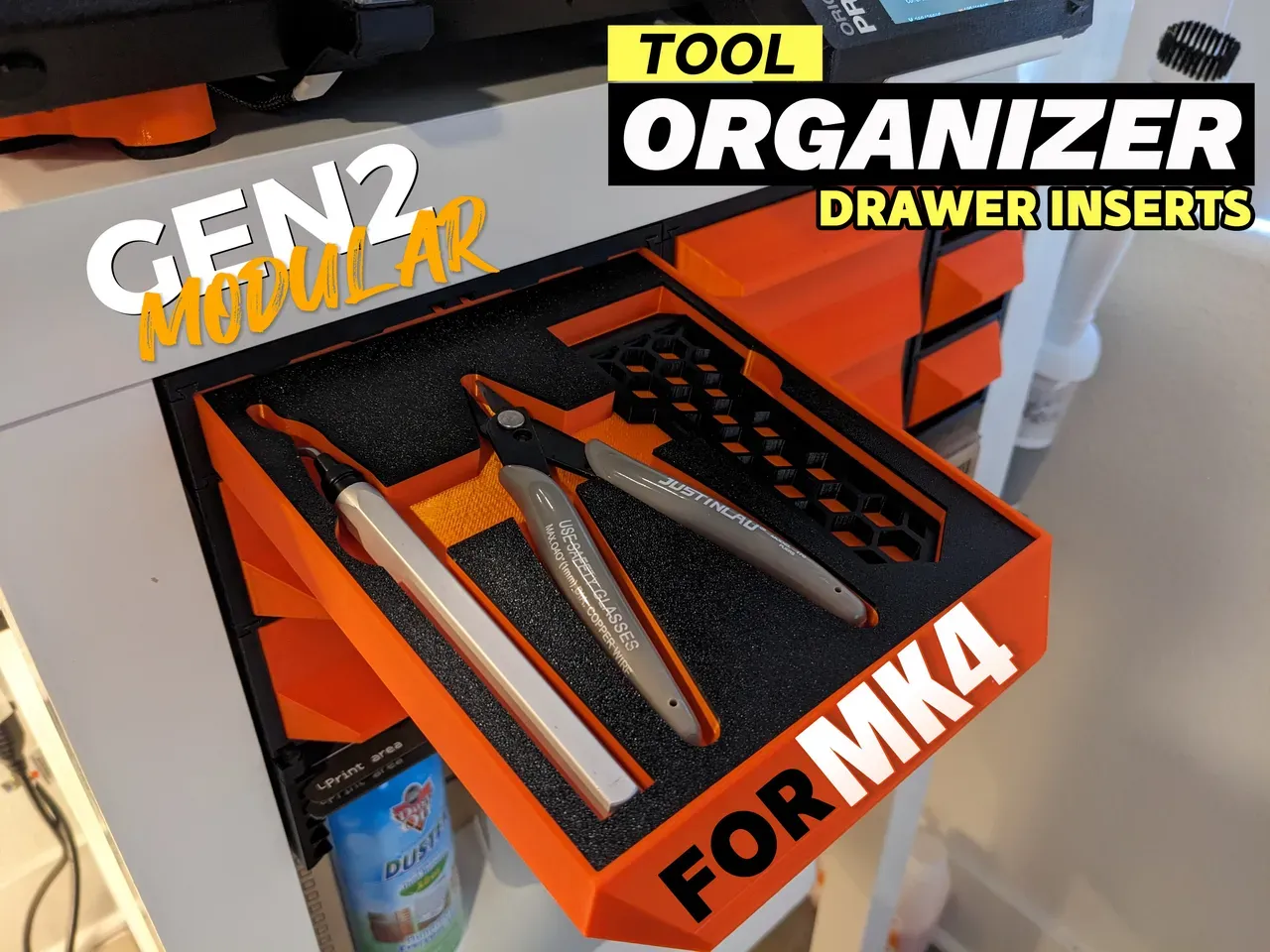 GEN2 Slim Drawers - STANDARD by Jerrari MakerWorld: Download Free 3D Models