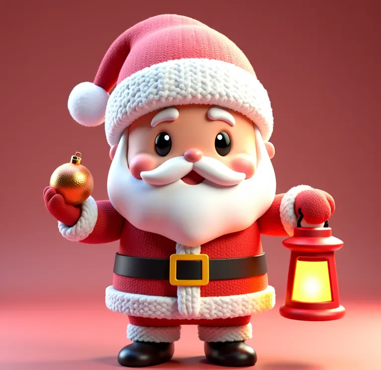 Santa Claus figure by Rajonex MakerWorld: Download Free 3D Models