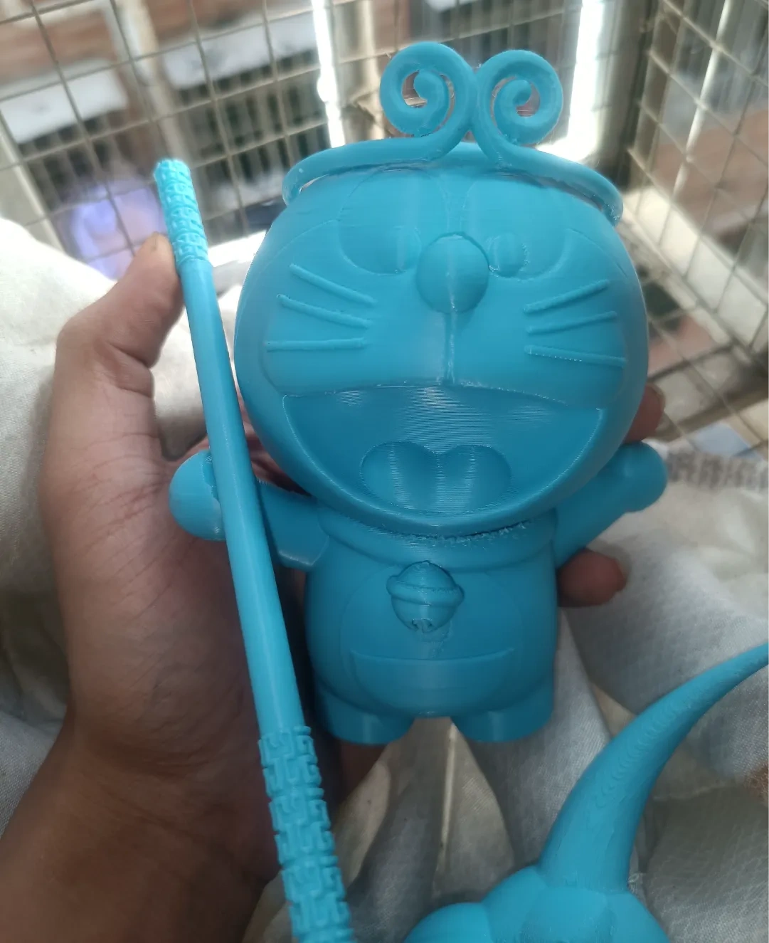 Doraemon cosplaying Sun Wukong by 吧唧老吸附 - MakerWorld